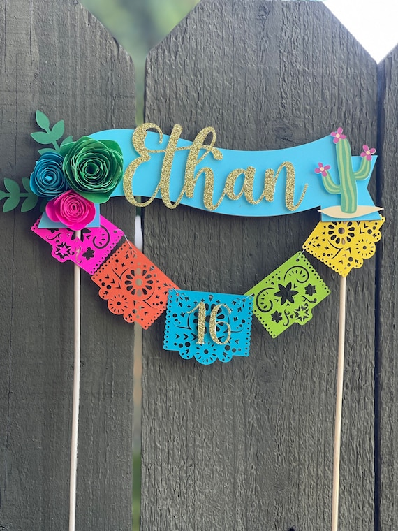 Fiesta Cake Topper - Etsy
