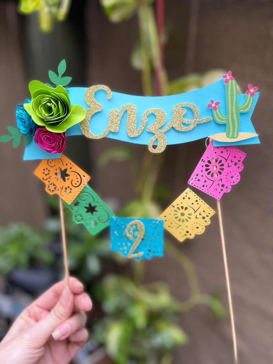 Fiesta Cake Topper | Etsy