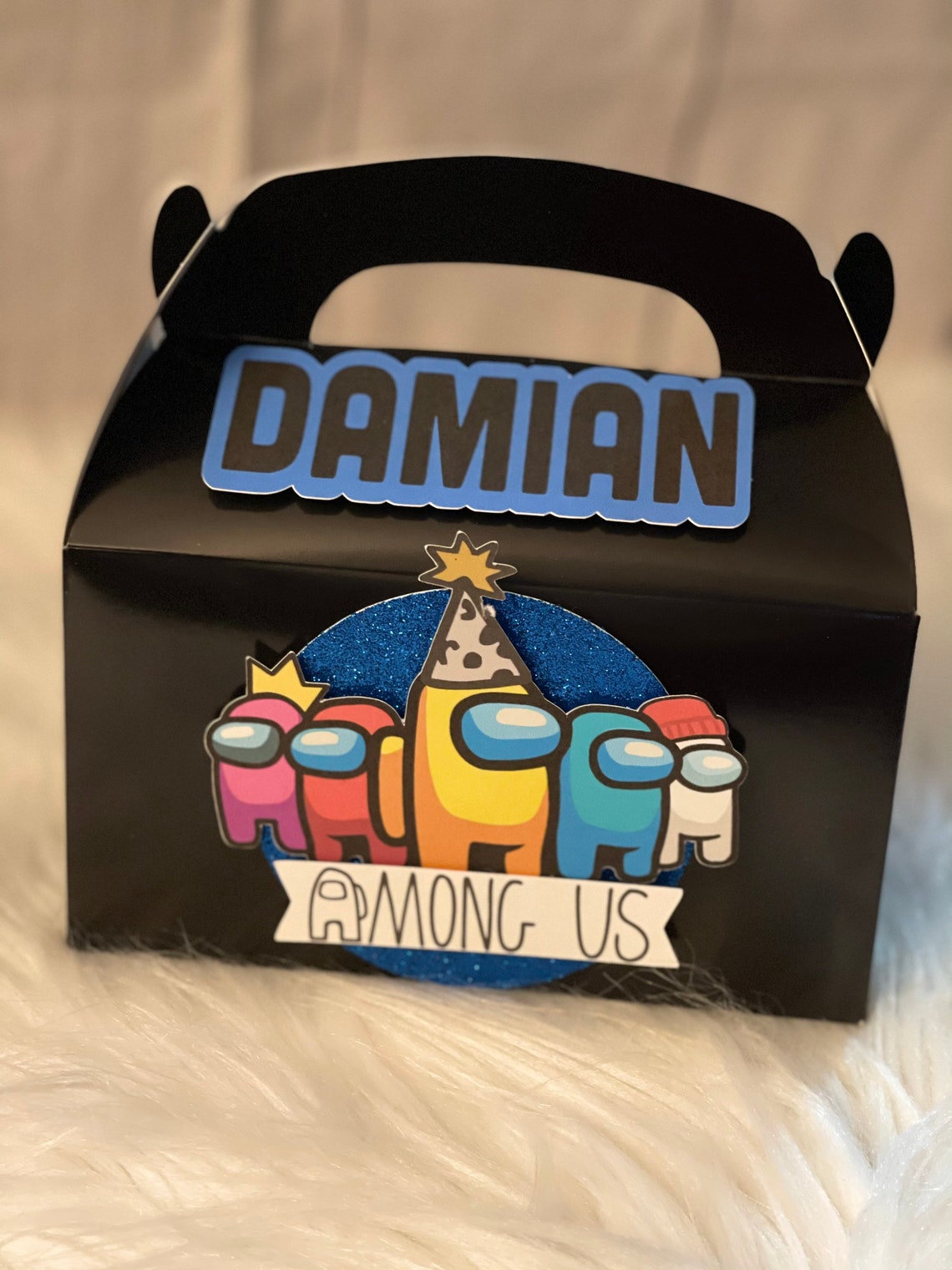 Among Us Favor Treat Candy Box 6 | Etsy