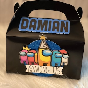 Among Us Favor, Treat, Candy Box 6 - Etsy