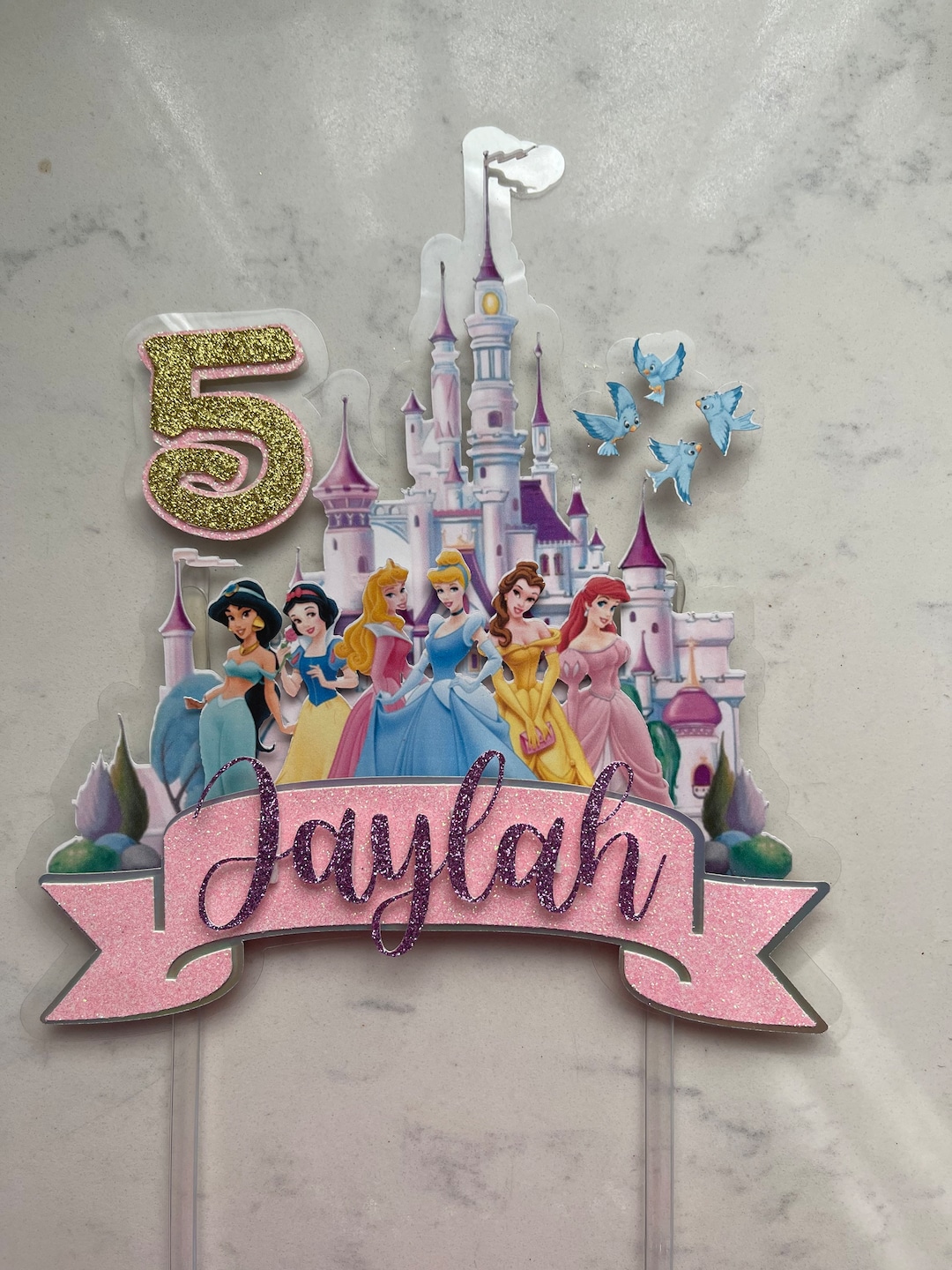Princess Cake Topper - Etsy