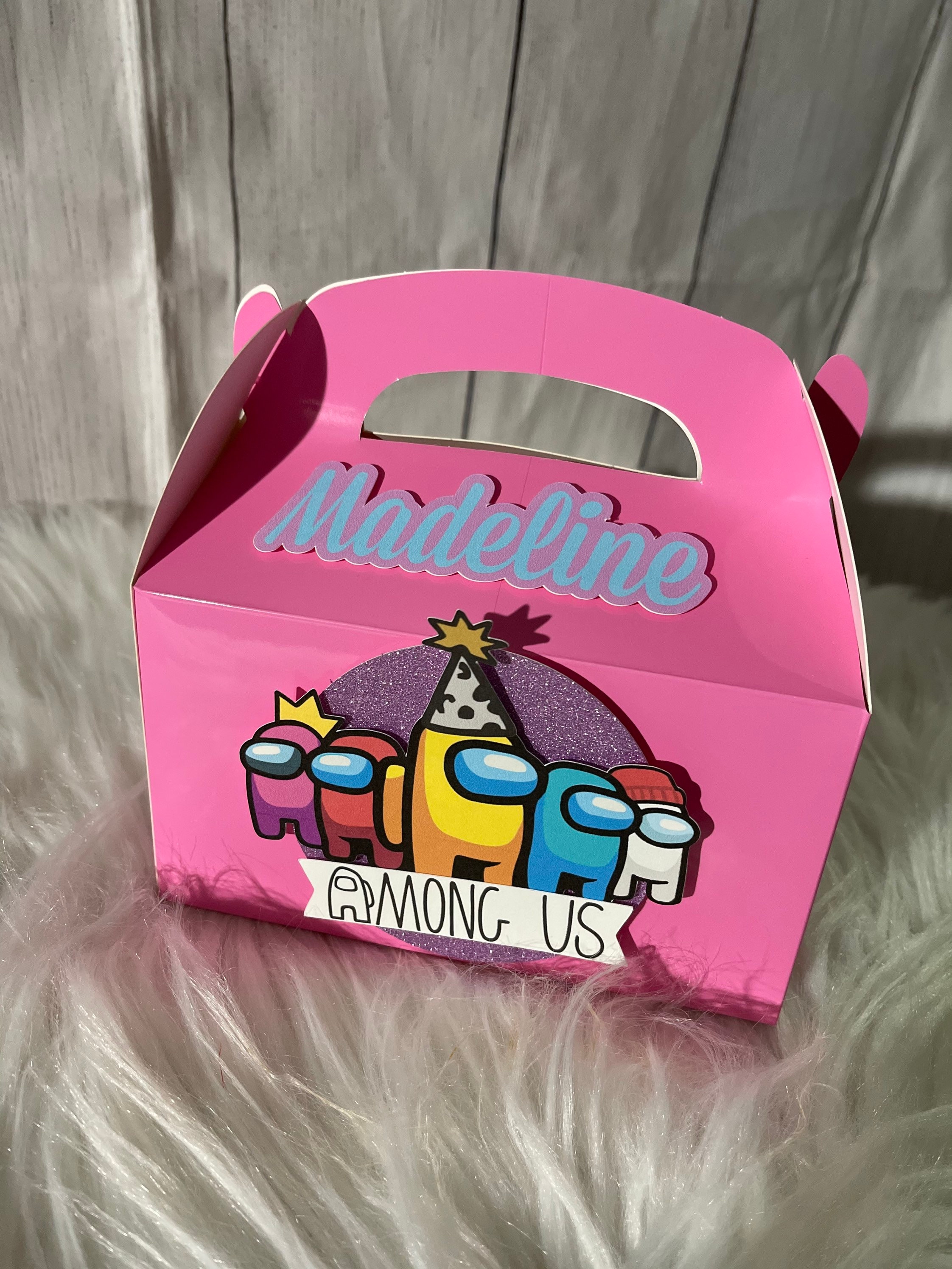 Among Us Favor Treat Candy Box 6 - Etsy