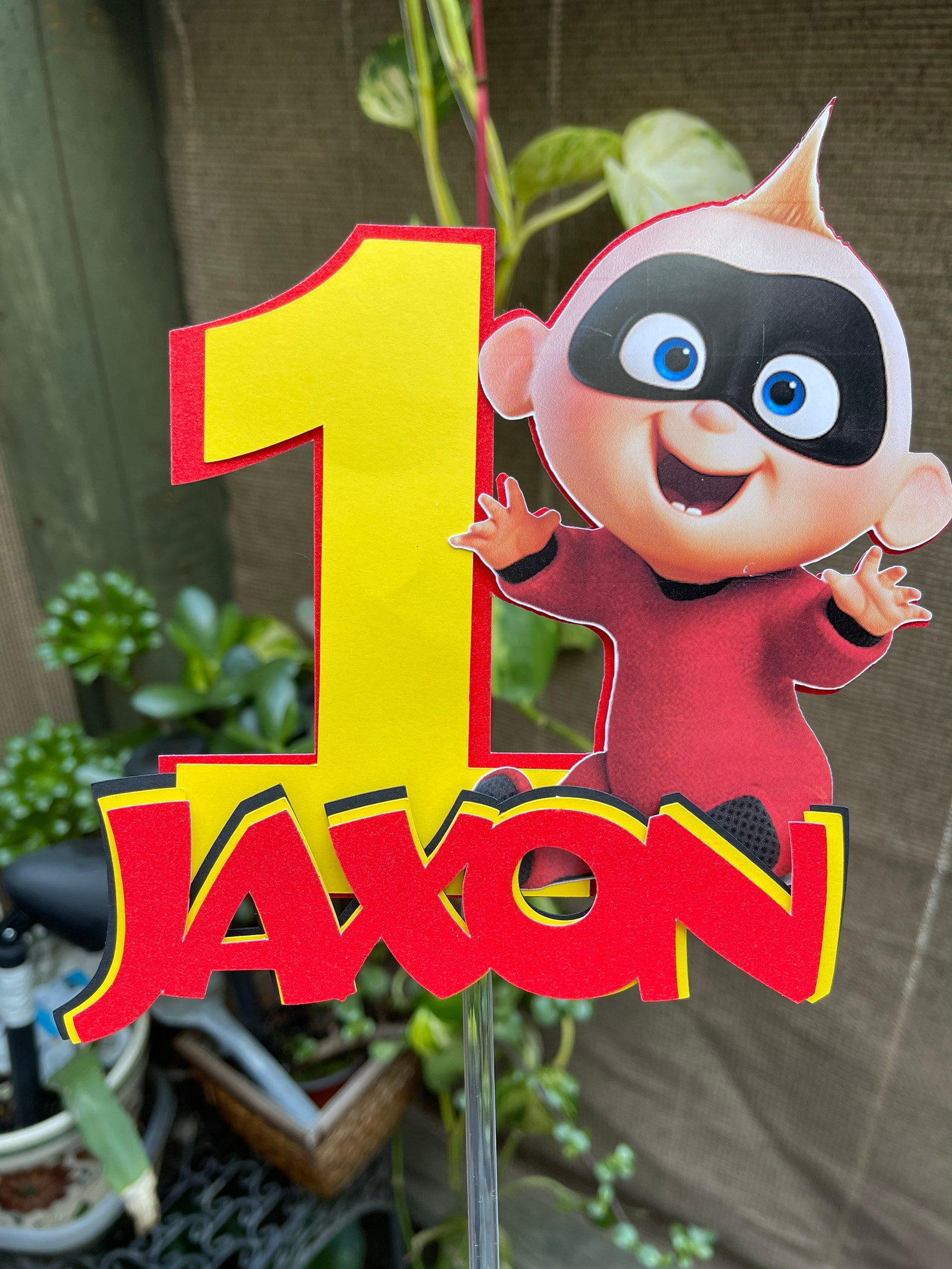 Baby Jack Jack Incredibles Cake Topper - Etsy