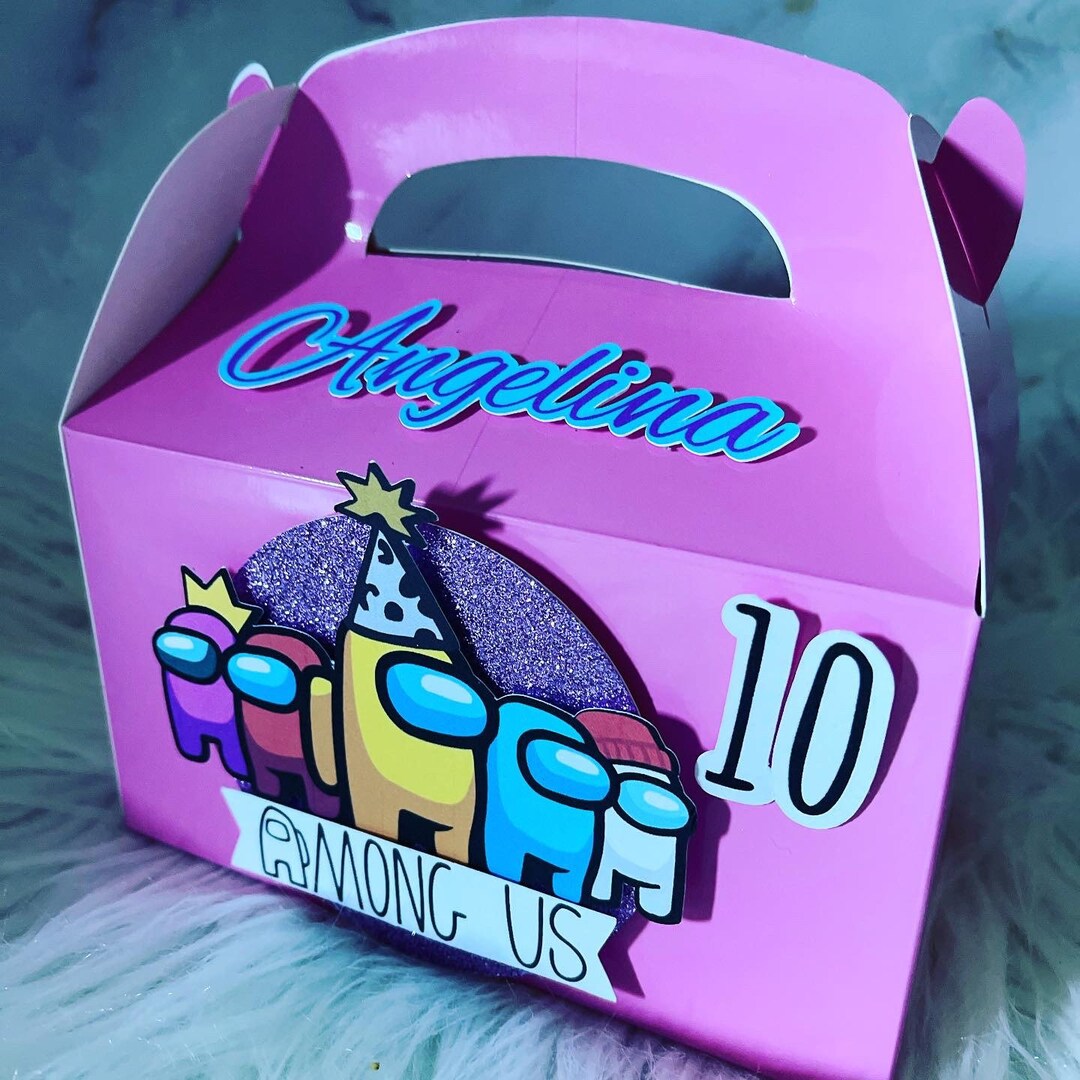 Among Us Favor, Treat, Candy Box (6) - Etsy