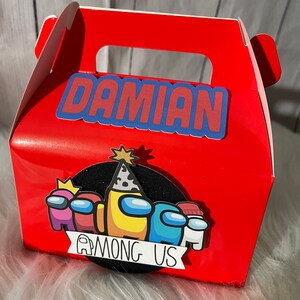 Among Us Favor, Treat, Candy Box (6) - Etsy