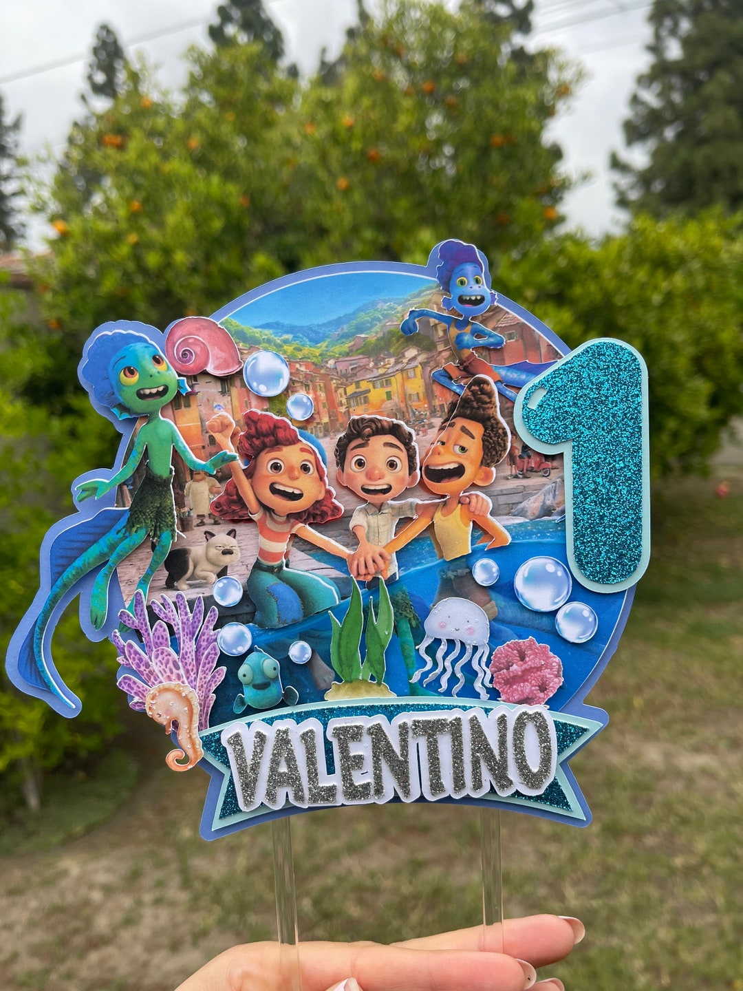 Luca Cake Topper - Etsy