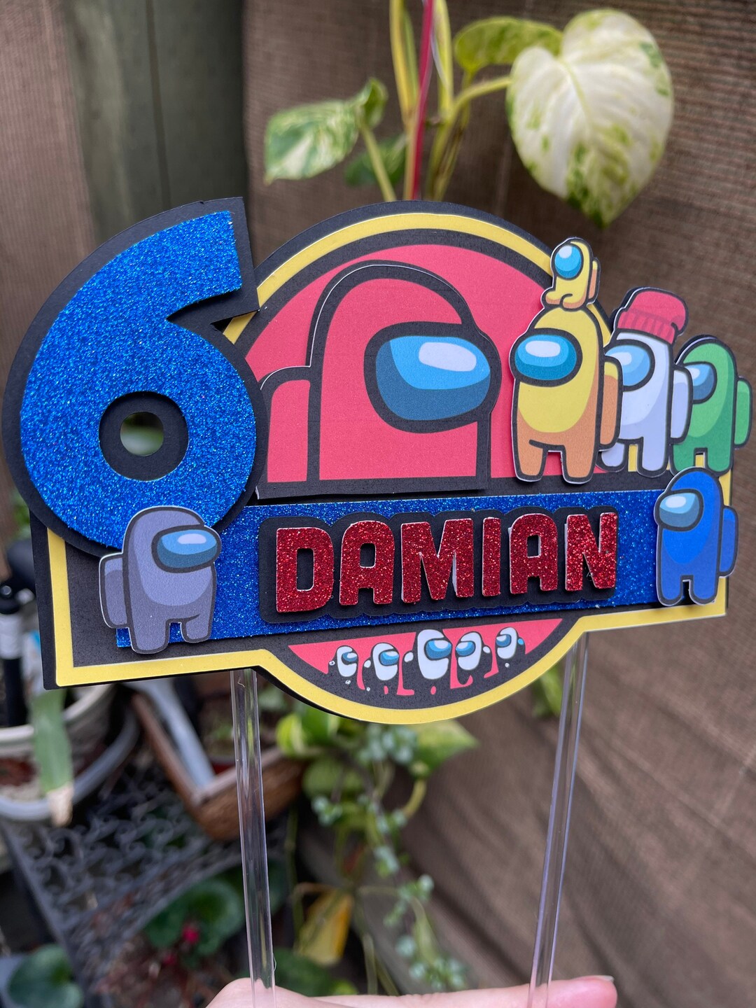 Among Us Cake Topper - Etsy