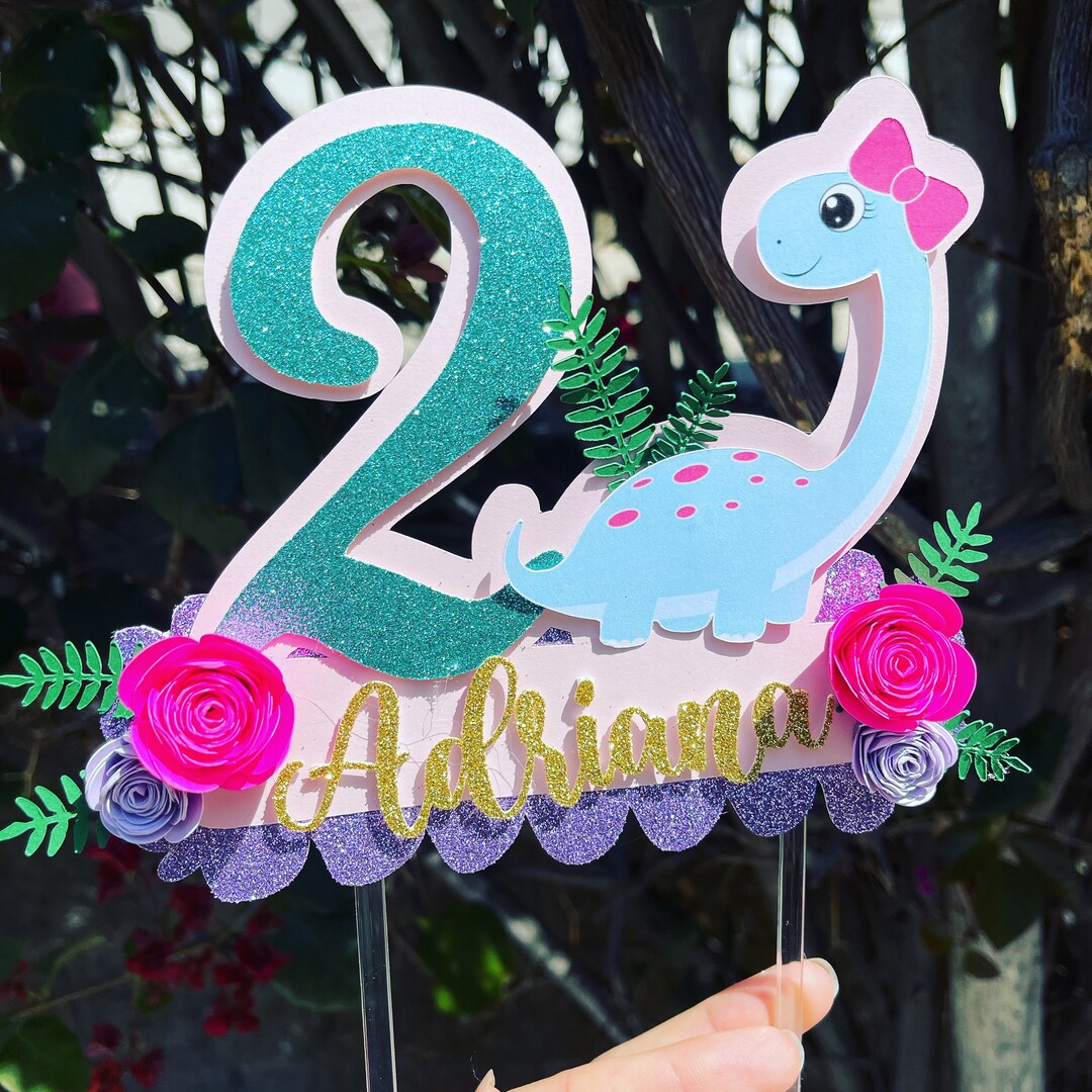 Dinosaur Cake Topper/dino - Etsy