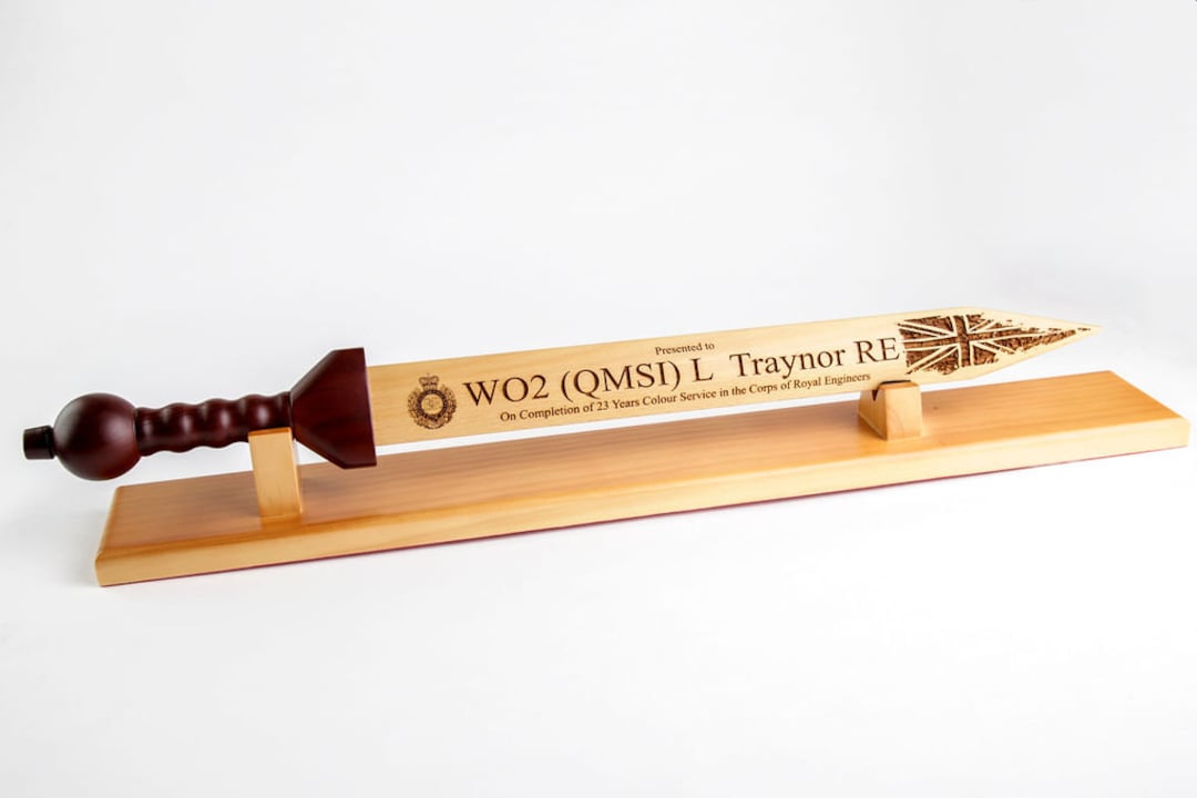 Personalised Wooden Rudis Galdius Sword - Etsy