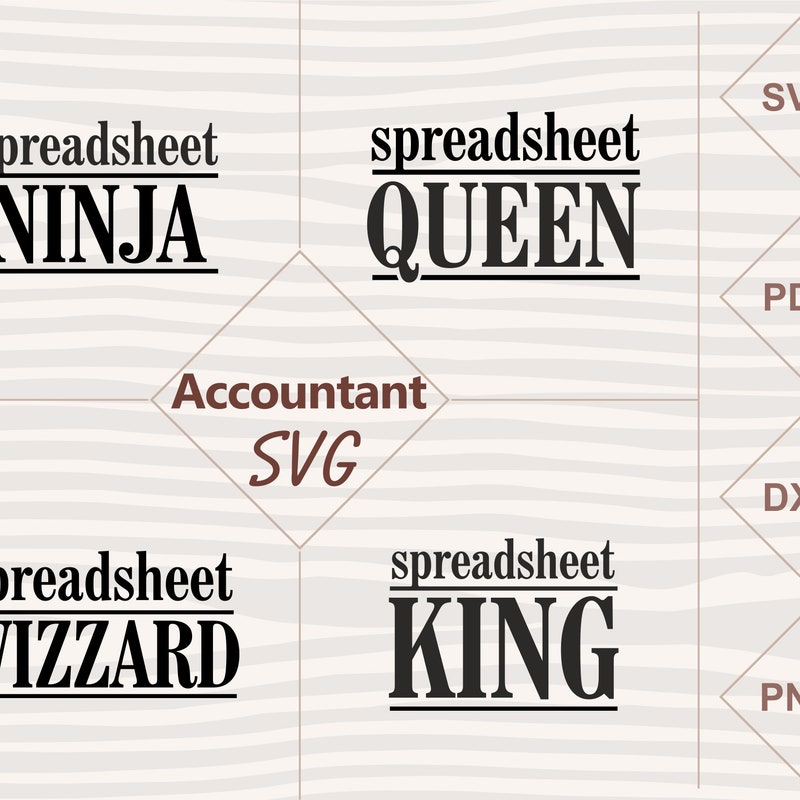 Bookkeeper Svg - Etsy