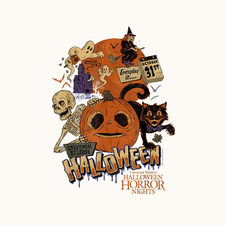 Halloween Horror Nights HHN Lil Boo Digital PNG - Etsy