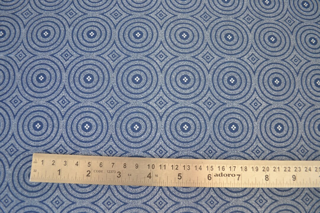 Blue Shweshwe Fabric African Print Fabric Quilting Fabric 100% Cotton ...