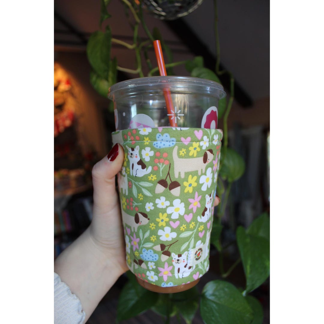 Iced Coffee Sleeve - Etsy