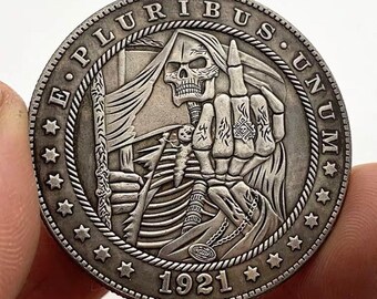 Middle Finger Coin - Etsy