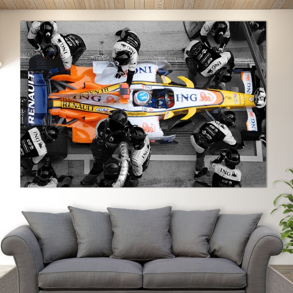 Fernando Alonso Wall Art - Etsy