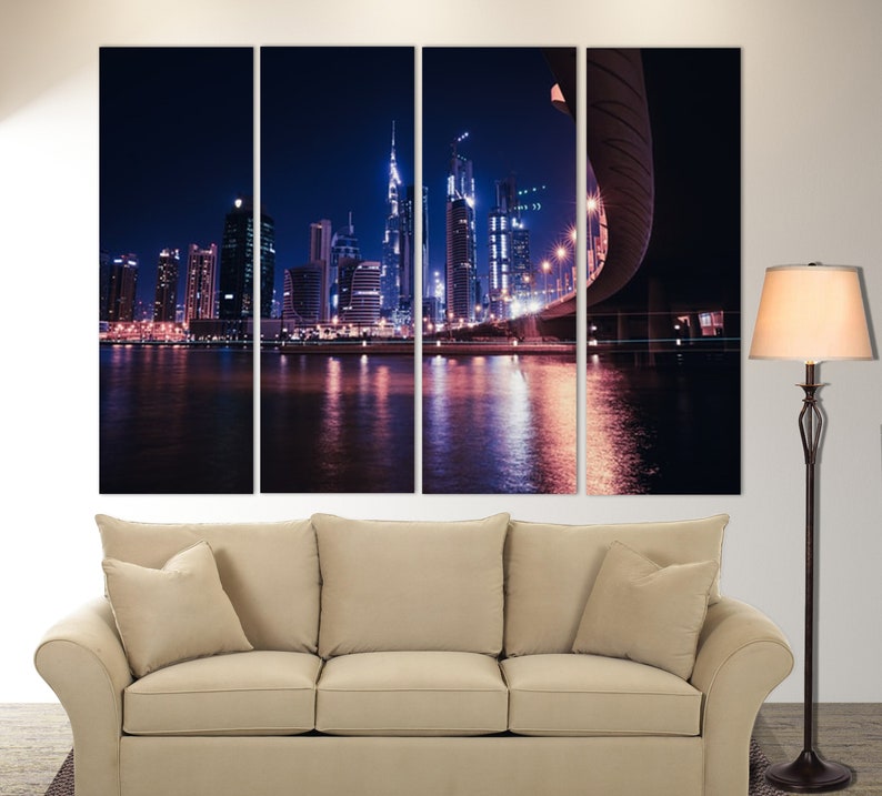 Dubai Canvas Wall Art, Dubai Photo, United Arab Emirates Canvas Print ...