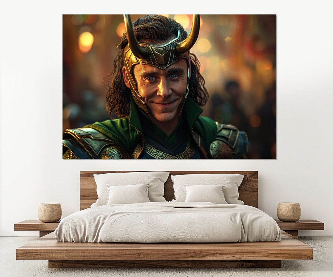 Avengers Wall Art, Loki Canvas Print, Avengers Canvas Art, Loki Poster ...