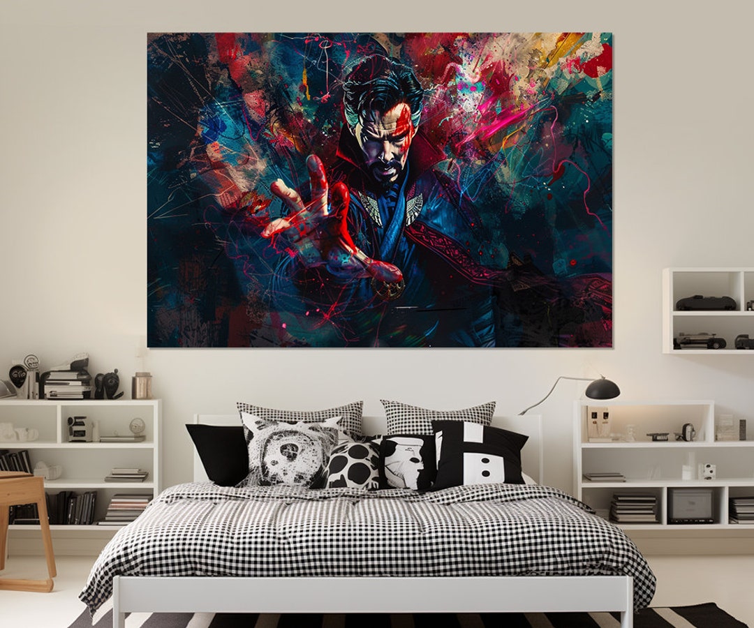 Avengers Wall Art, Doctor Strange Canvas Print, Dr Strange Painting ...