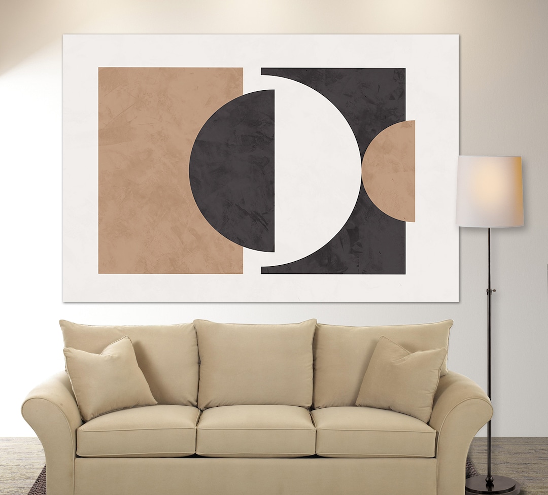 Boho Wall Decor, Modern Abstract Art Decor, Boho Stule Canvas ...