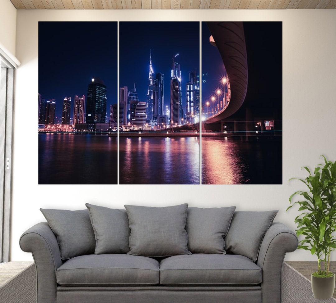 Dubai Canvas Wall Art, Dubai Photo, United Arab Emirates Canvas Print ...