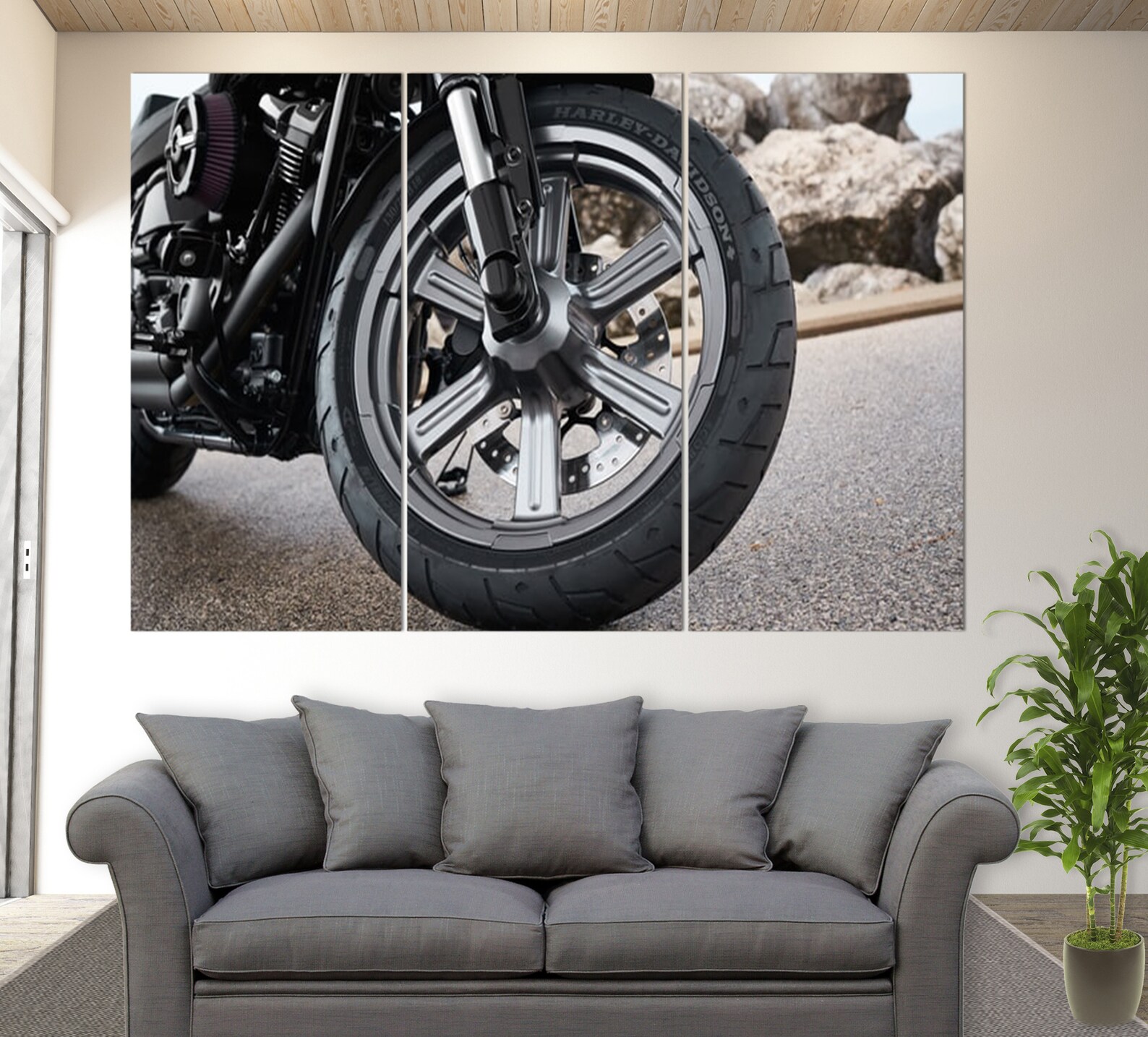 Motorbike Canvas Wall Art, Biker Gift, Motorcycle Canvas Print - Etsy UK