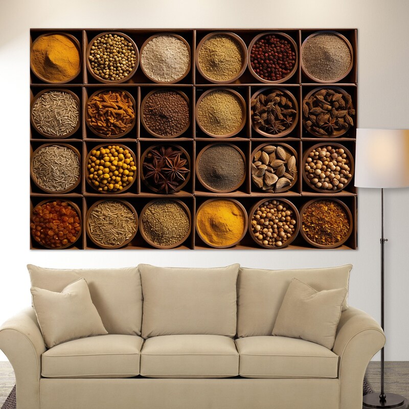 Spices Wall Art - Etsy