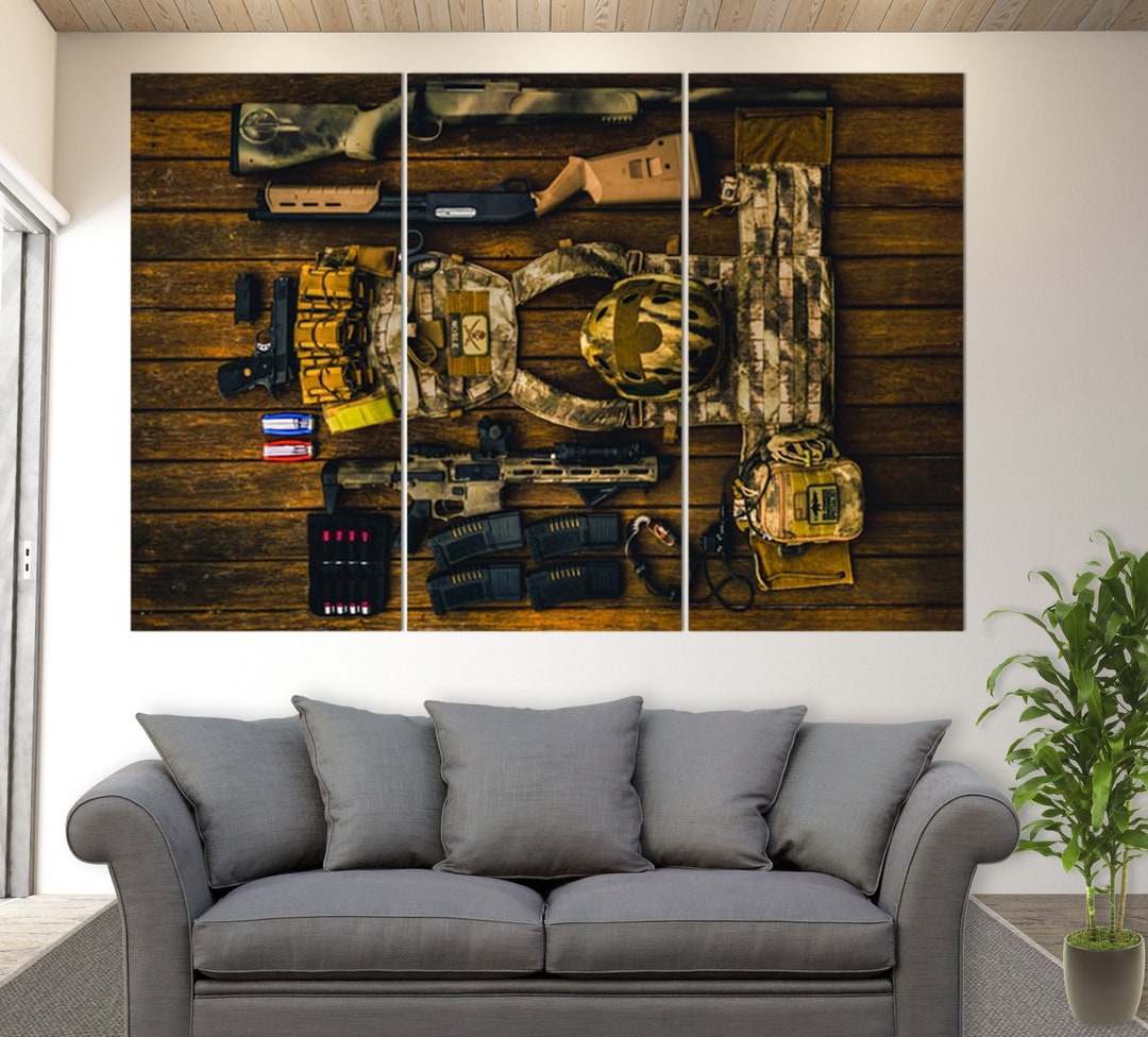 Airsoft Wall Art, Airsoft Wall Decor, Airsoft Canvas Print, Airsoft ...