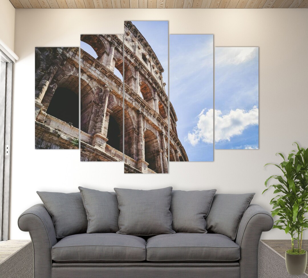 Colosseum Canvas Print, Colosseum Canvas Wall Art, Rome Canvas Print ...