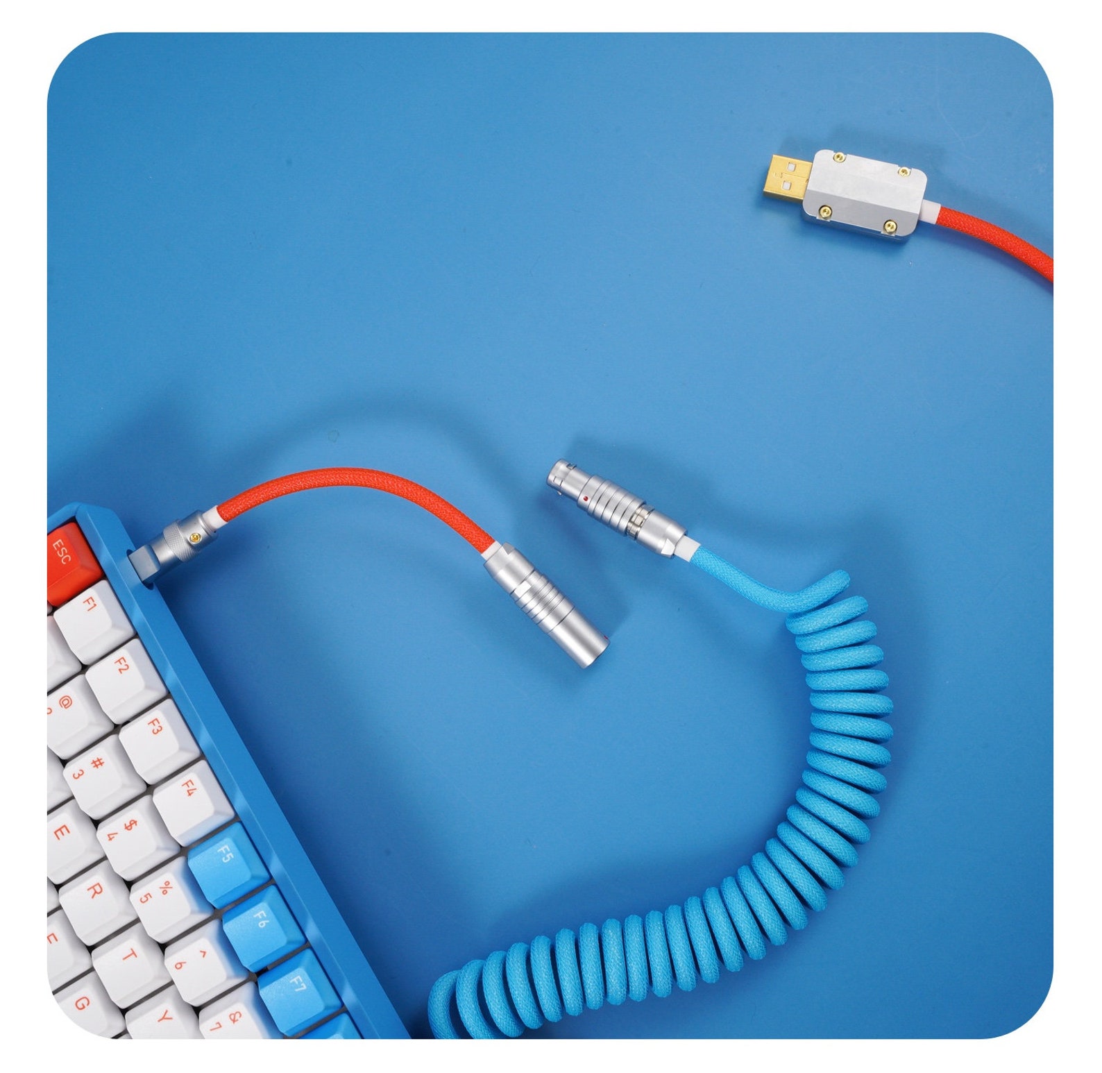 Keyboard Cable Custom Cable Handmade Cable IQUNIX Color F96 | Etsy