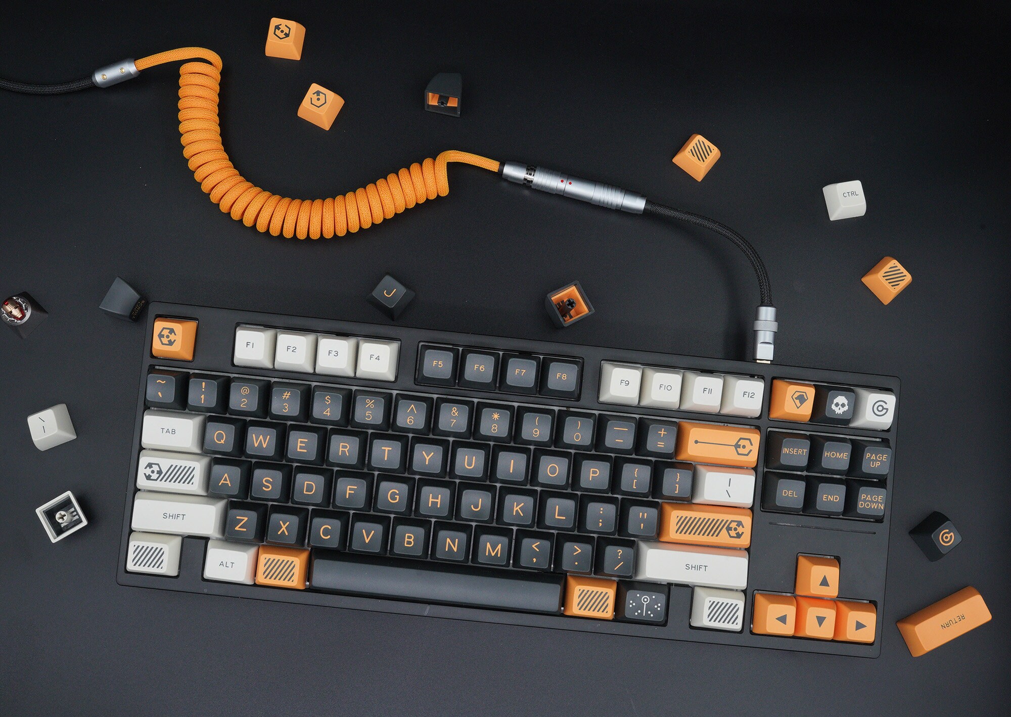 Geekcable Custom Coiled Aviator USB Cable BUGER.WORK Sa - Etsy Canada