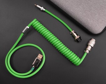 Custom Coiled Keyboard Usb Cable - Etsy