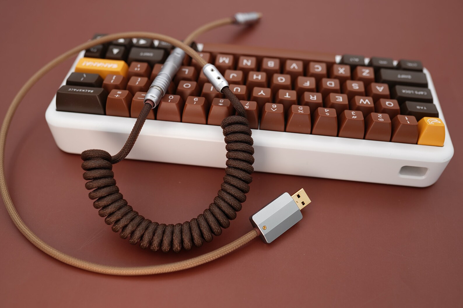 Custom Coiled Keyboard Usb Cable - Etsy