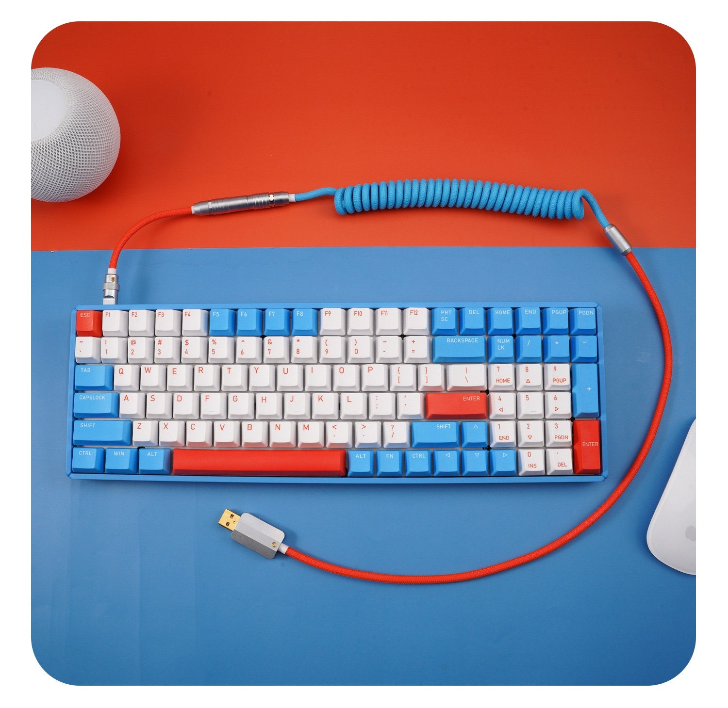 Keyboard Cable Custom Cable Handmade Cable IQUNIX Color F96 - Etsy UK