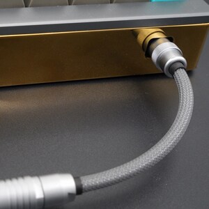 Keyboard Cable Custom Cable Handmade Cable GMK Ocean Dolch Theme Cable ...