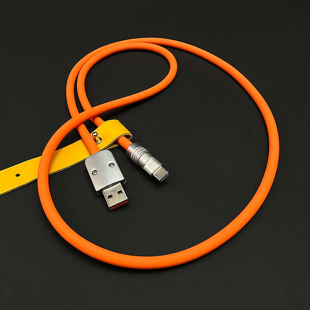 Custom liquid Silicone Cable Charging Cable 100w PD Fast Charging Type ...