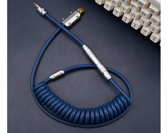 Custom Coiled Keyboard Usb Cable - Etsy