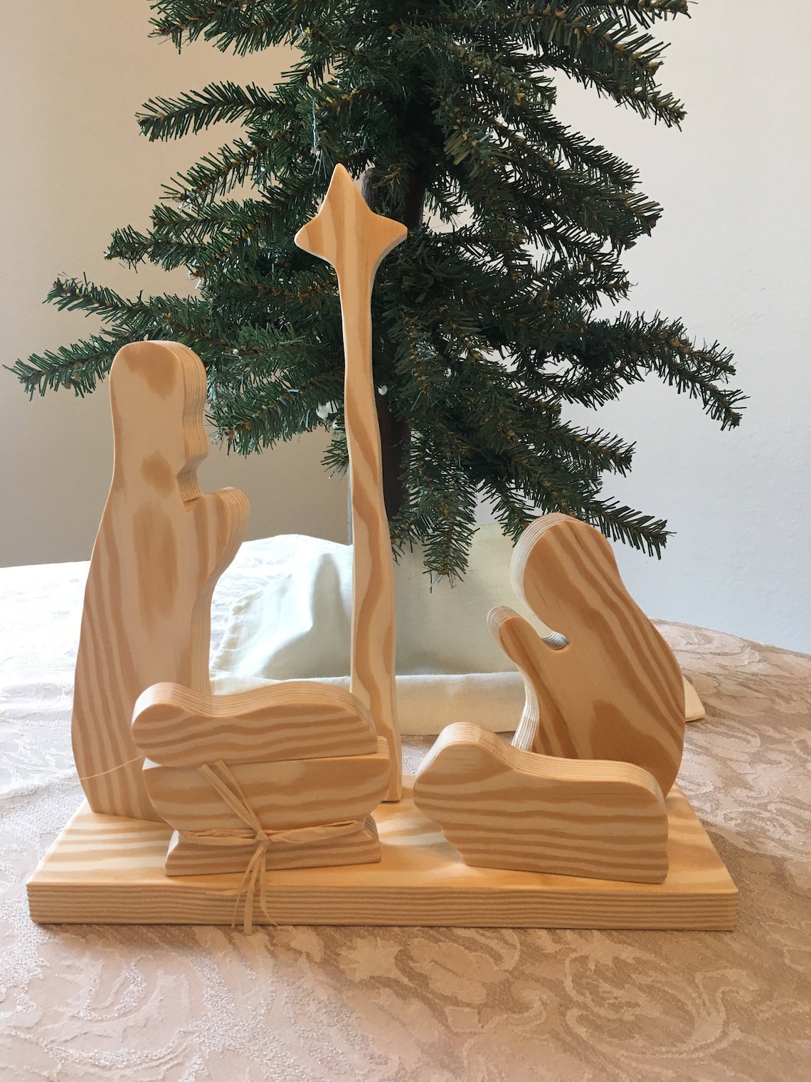 Nativity, Wooden Nativity Set, Nativity Figures, Christmas Nativity ...
