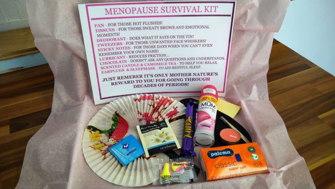 Menopause Survival Kit /letterbox Gifts /funny Gift/birthday Present ...