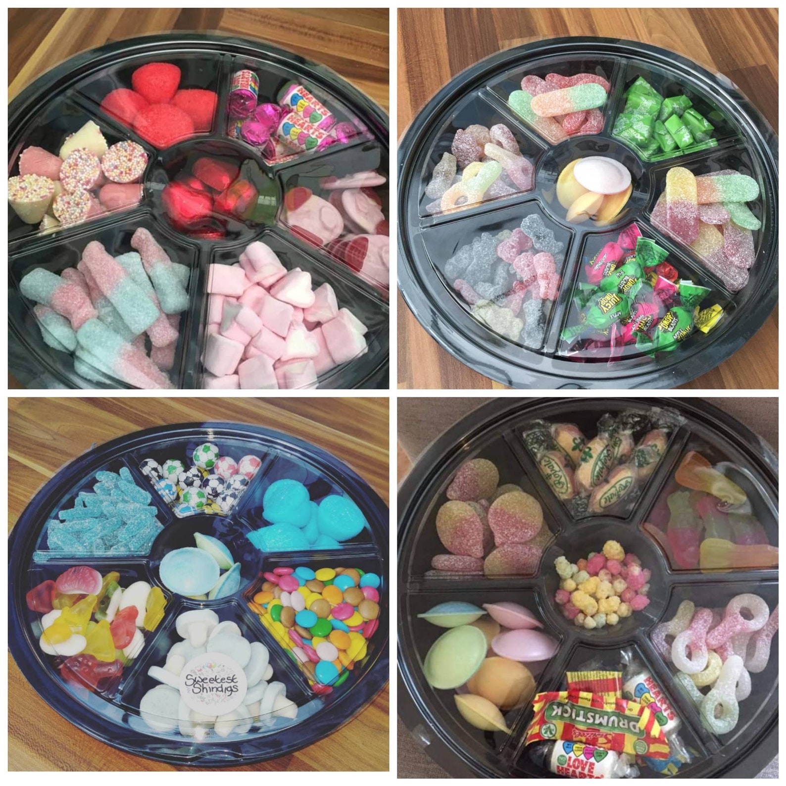 Sweet Platters /sweet Wheel /sweets/chocolate / Sharing/sweet Box/gift ...