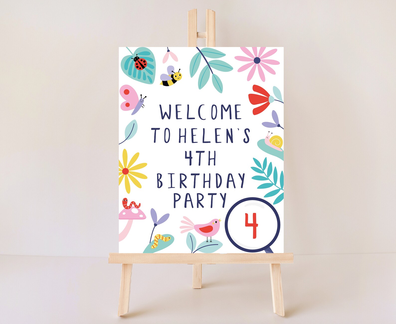 Custom Welcome Birthday Sign Welcome Sign Editable Birthday - Etsy UK