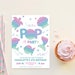 Editable Pop It Birthday Invitation Pop It Mermaid - Etsy