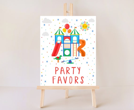 Outdoor Playground Party Sign Playground Birthday Party - Etsy