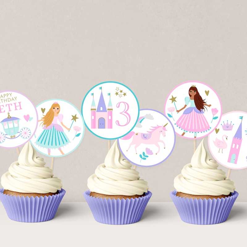 Princess Cake Topper - Etsy