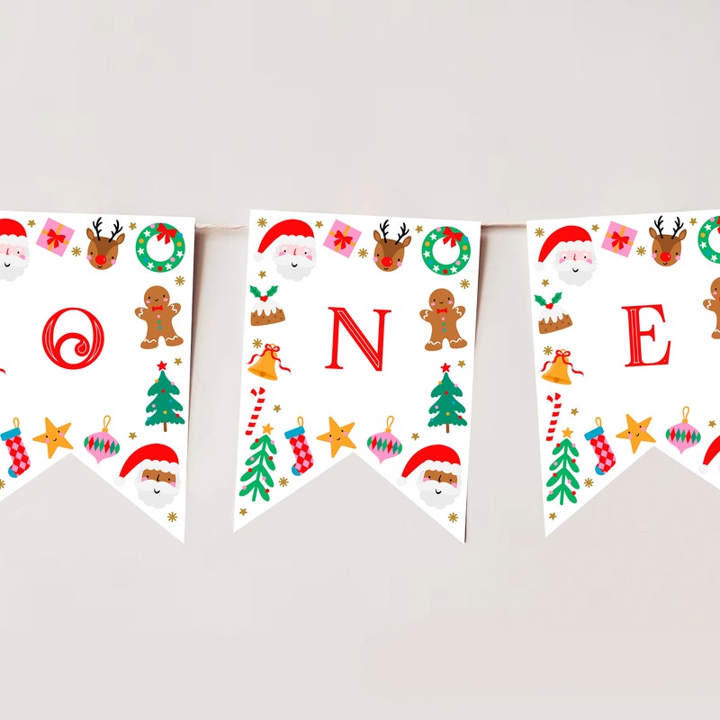Christmas Bunting - Etsy