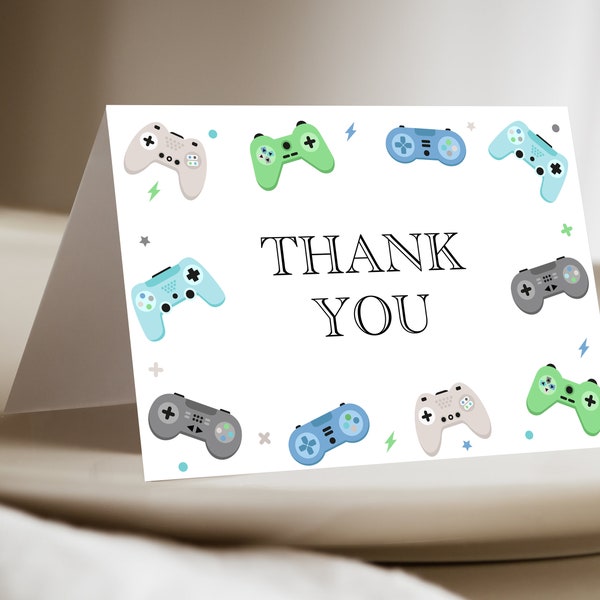 Video Game Card - Etsy