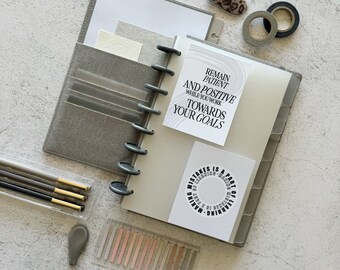 Minimal Planner Dashboard in Cardstock Custom Planner Inserts Cover ...