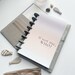 Minimal Planner Dashboard in Cardstock || Custom Planner Inserts Cover ...