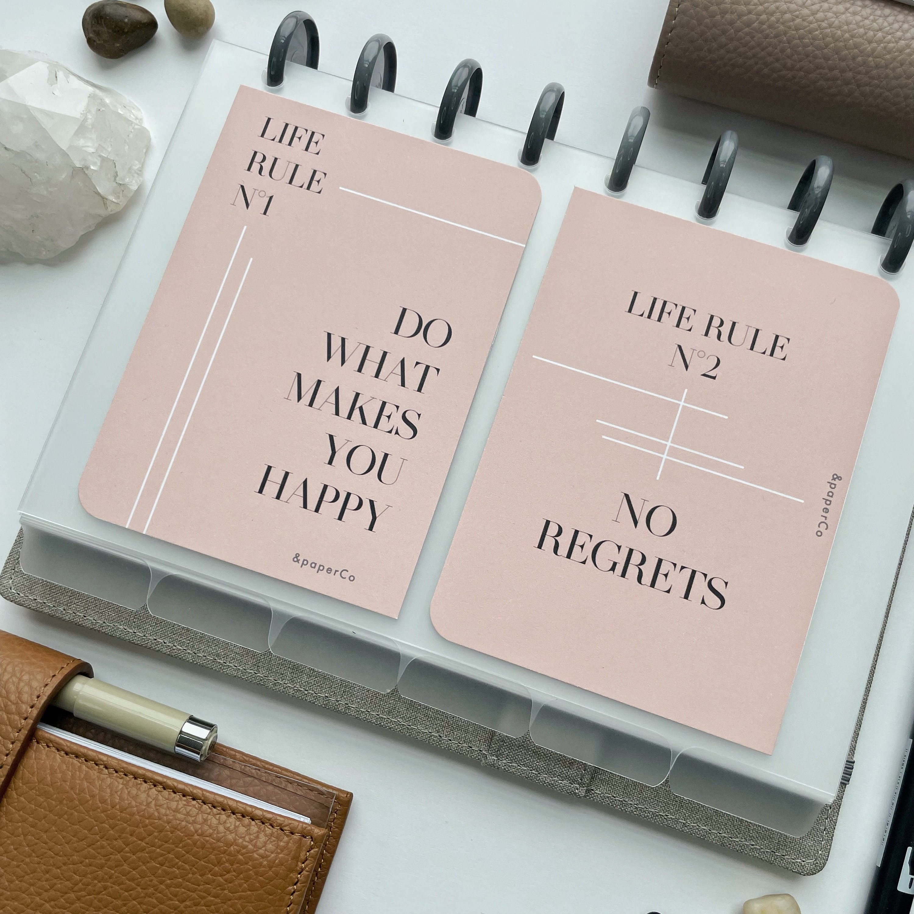 Minimal Journaling Cards, Planner Cards, Vision Board Cards ...