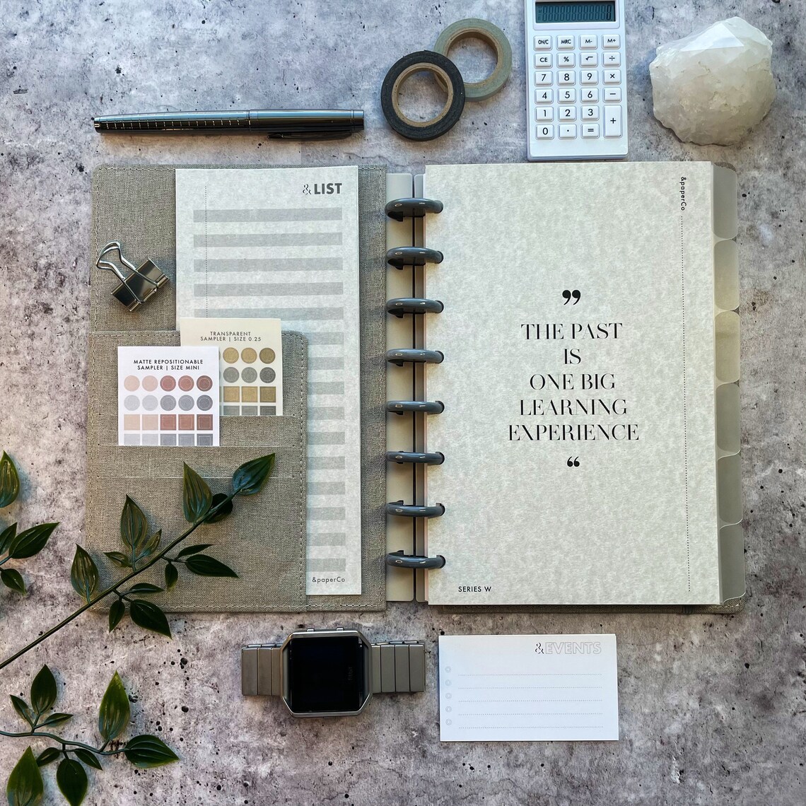 MINIMAL PLANNER DASHBOARD in Parchment Custom Planner Inserts - Etsy