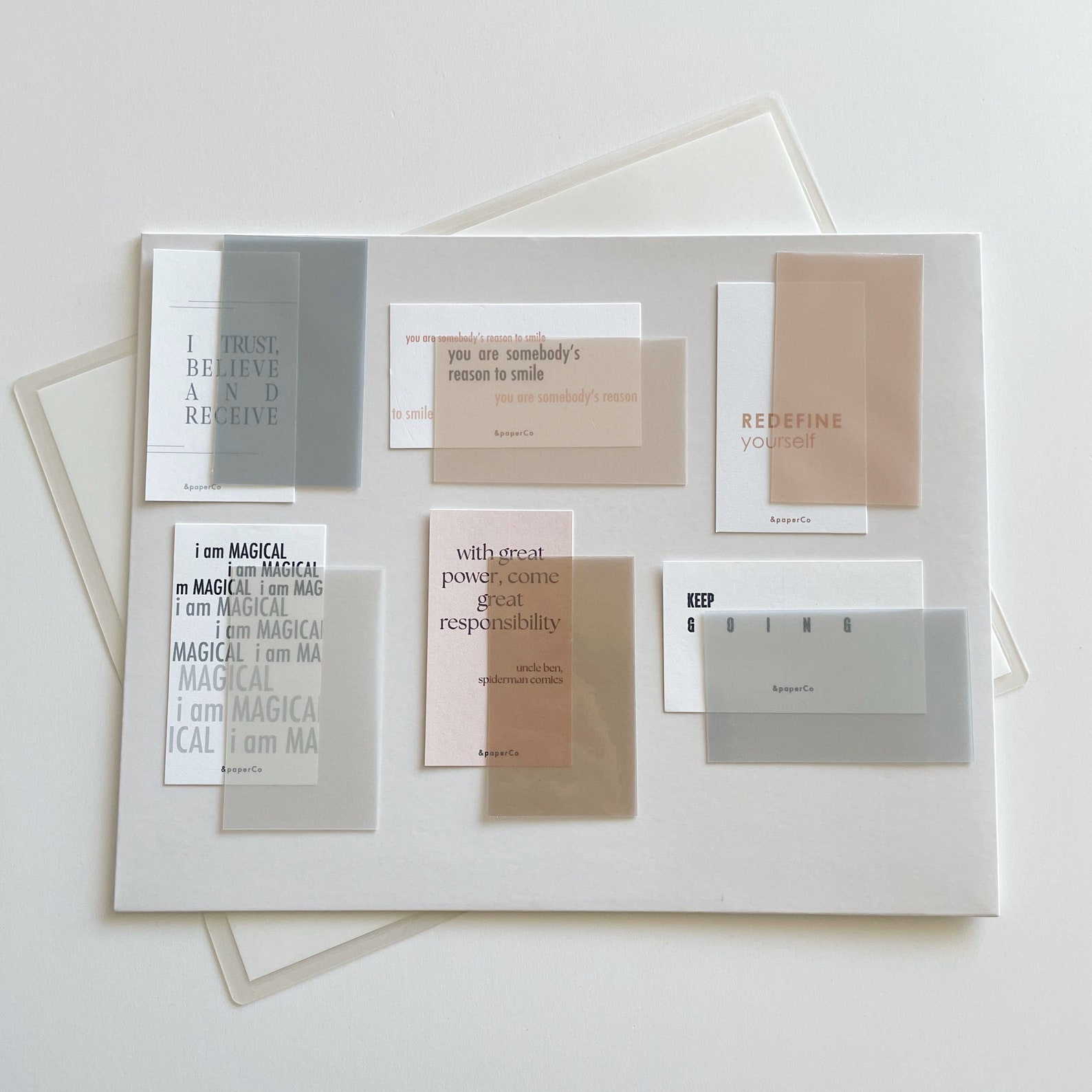 Colored Translucent Task Cards || Transparent Task Cards Clear Pocket ...